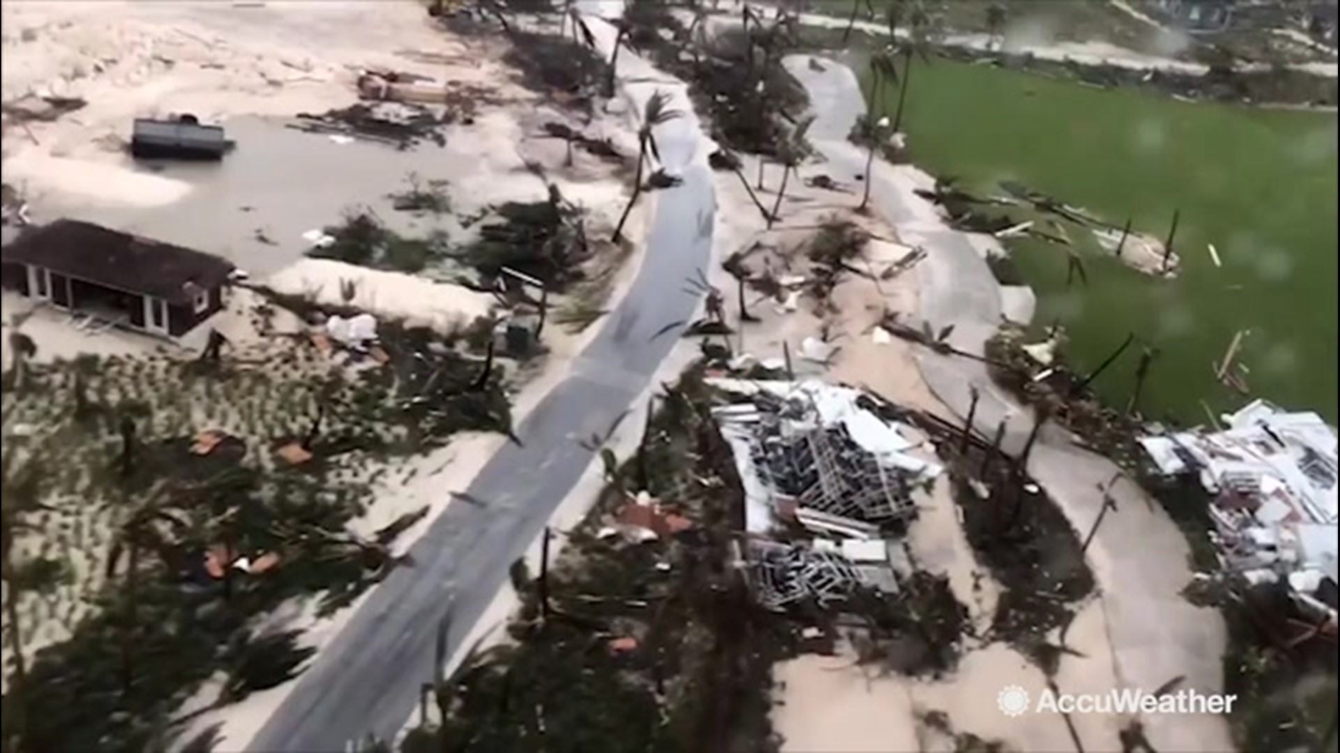 Aerials from Bahamas show widespread destruction after Dorian | wusa9.com
