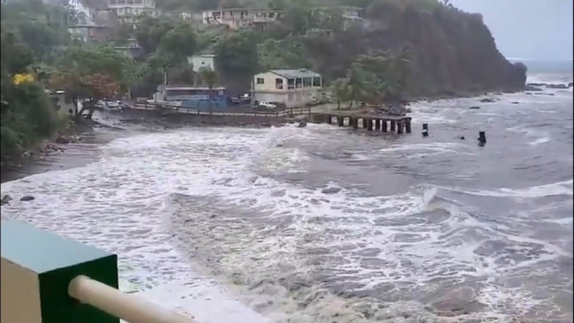 Storm surge from Isaias slams the Puerto Rico coast | wusa9.com