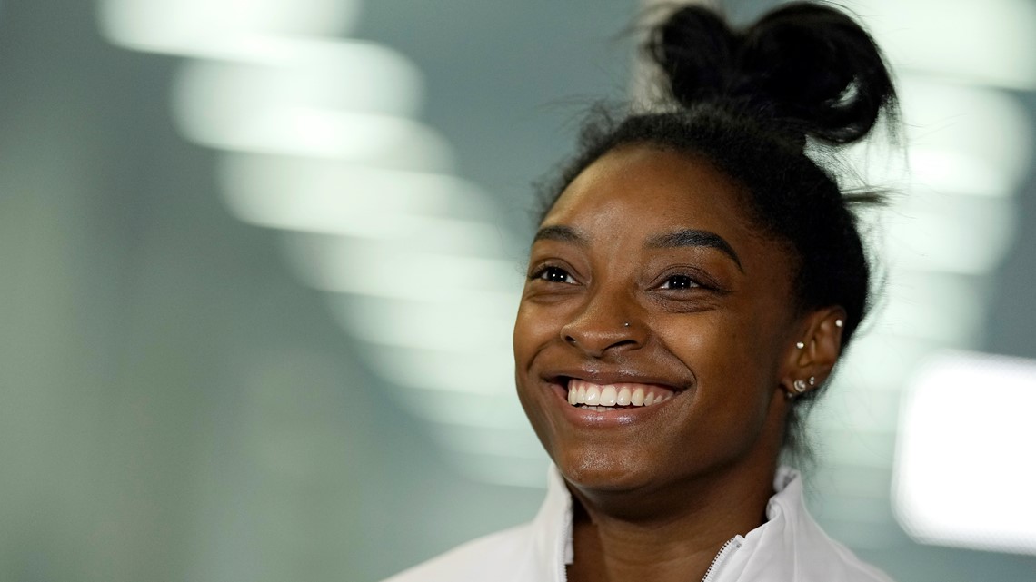 WATCH: Simone Biles lands Yurchenko double pike vault in training ...
