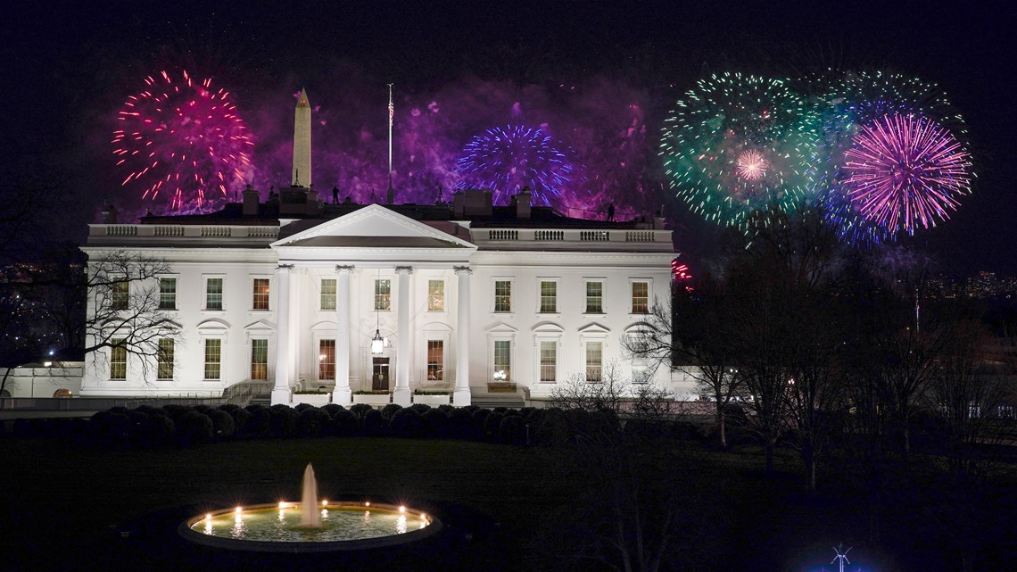 Fireworks over Washington, DC, conclude Biden inauguration party ...