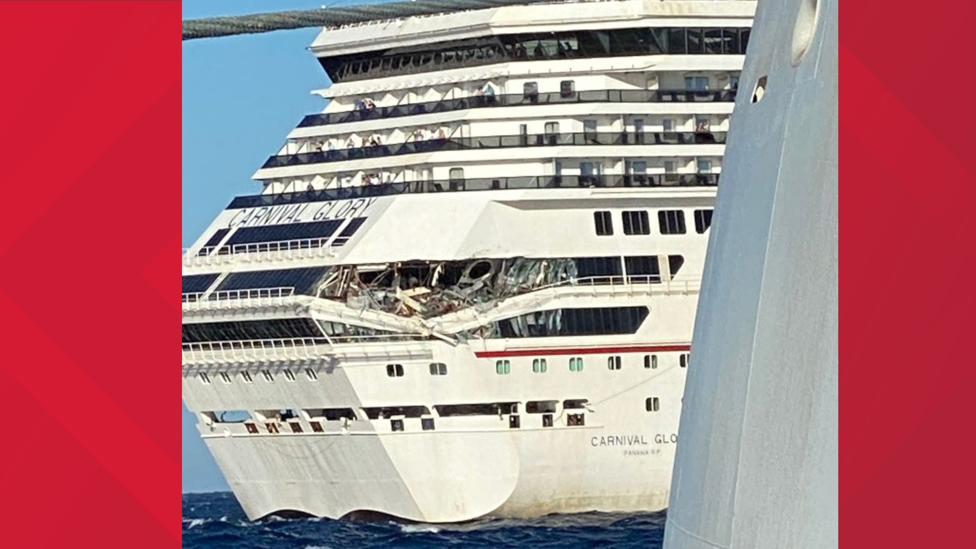 Carnival Glory, Carnival Legend collide at Cozumel, Mexico dock | wusa9.com