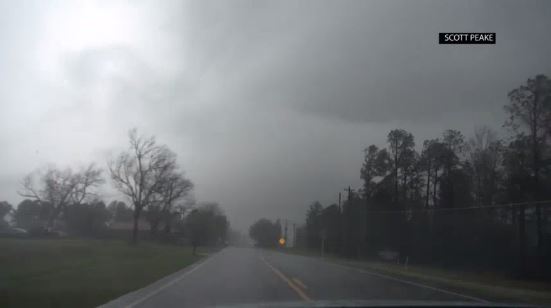 Watch the moment the tornado hit Beauregard, Alabama | khou.com