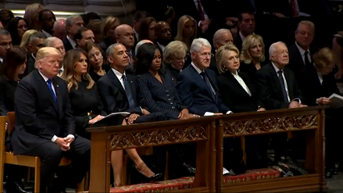 PHOTOS: Who attended George H.W. Bush's state funeral | wusa9.com