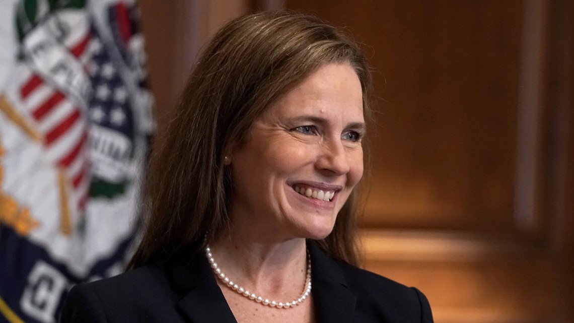 Amy Coney Barrett is sworn onto Supreme Court | wusa9.com