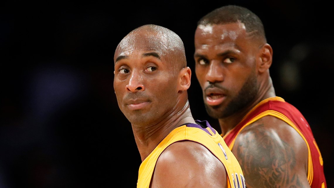 Kobe Bryant's last tweet a congratulations to LeBron James | wusa9.com