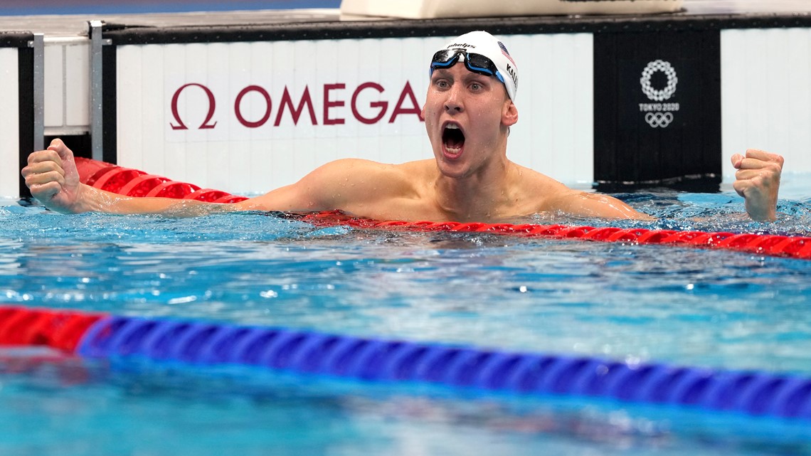 Chase Kalisz, Jay Litherland win first US medals at Tokyo Games | wusa9.com