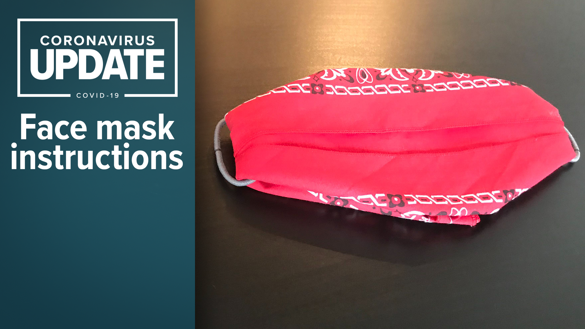 How to make your own face mask to combat coronavirus spread | wusa9.com