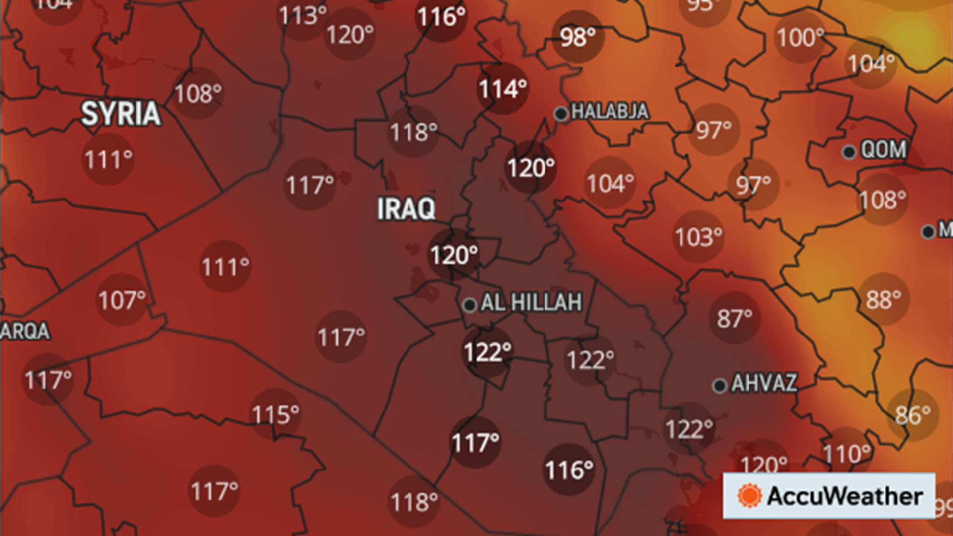 125: record heat recorded in the Middle East | wusa9.com