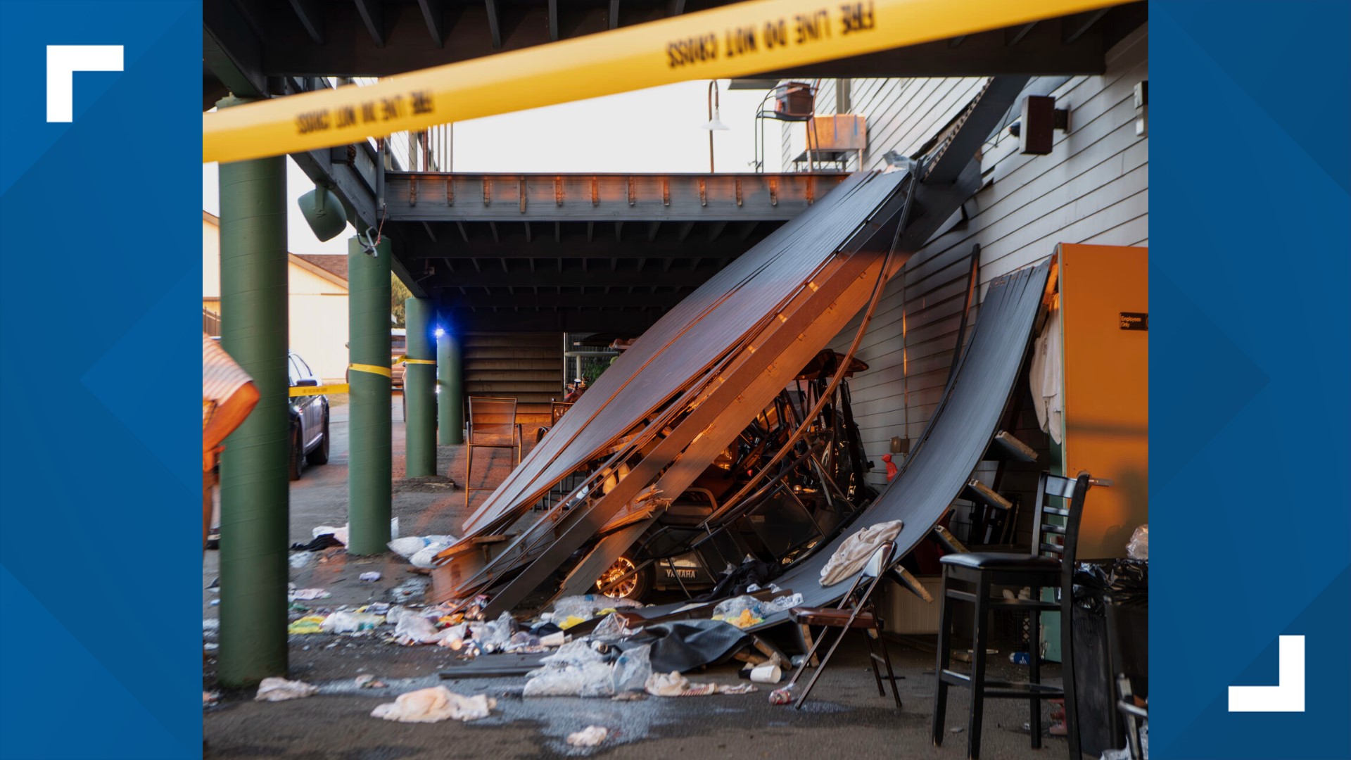 Deck collapse at Montana country club leaves more than 30 injured ...