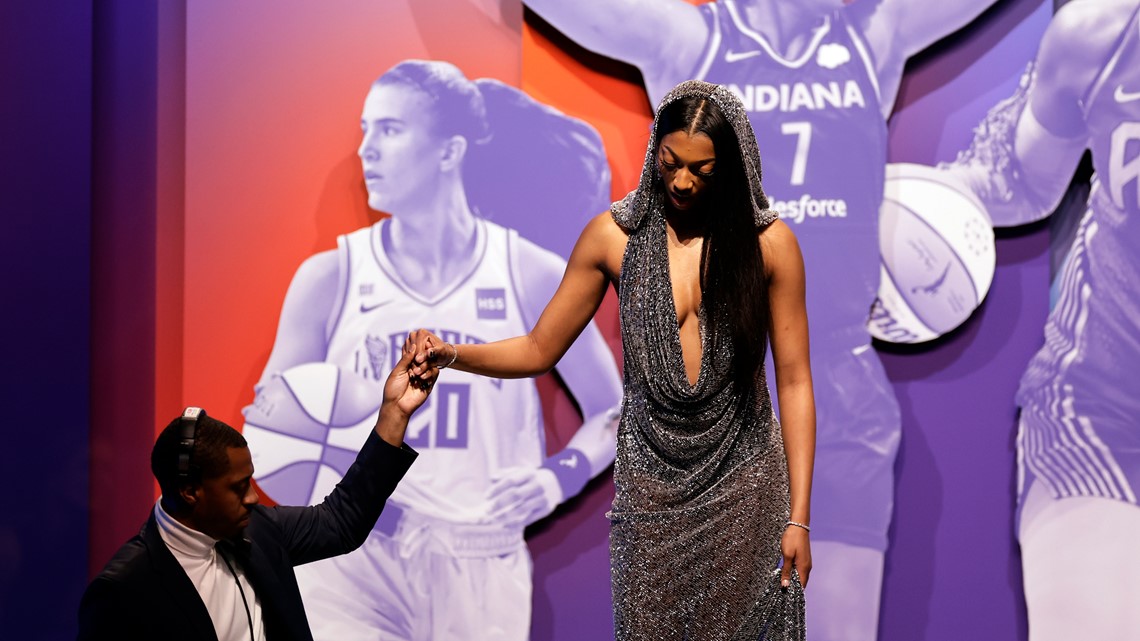 WNBA picks show off their style at draft | wusa9.com