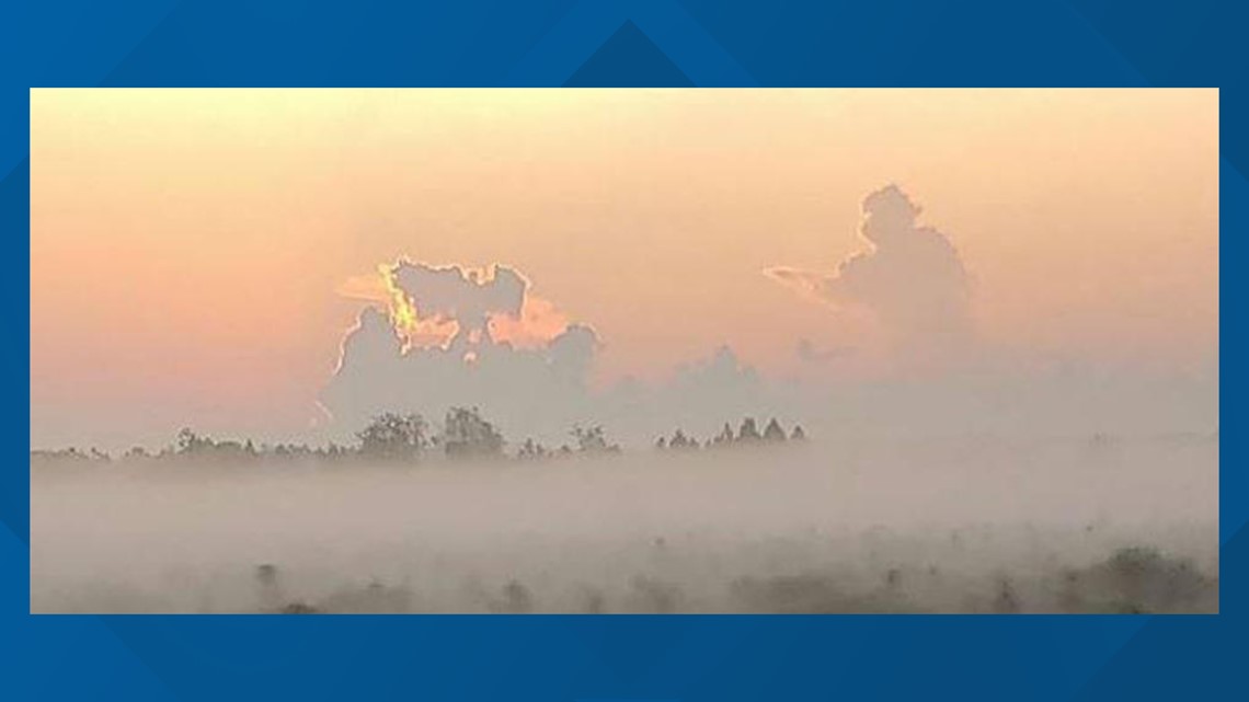 PHOTO: Man captures image in the clouds, remembering 9/11 | wusa9.com