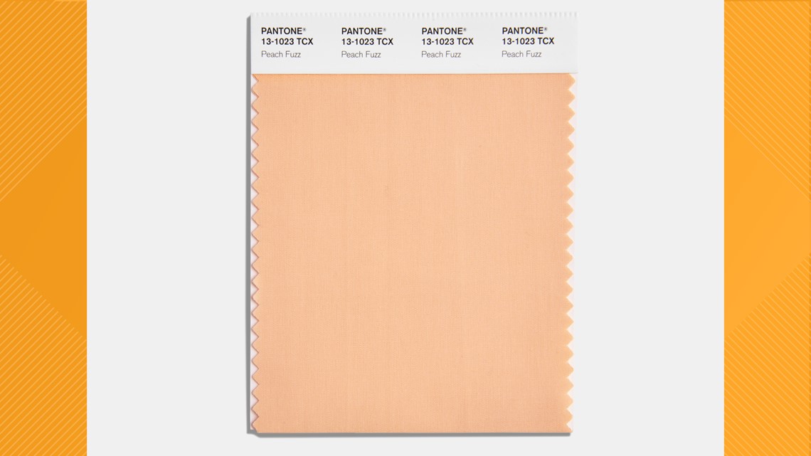 Peach Fuzz is Pantone Color of the Year for 2024 | wusa9.com