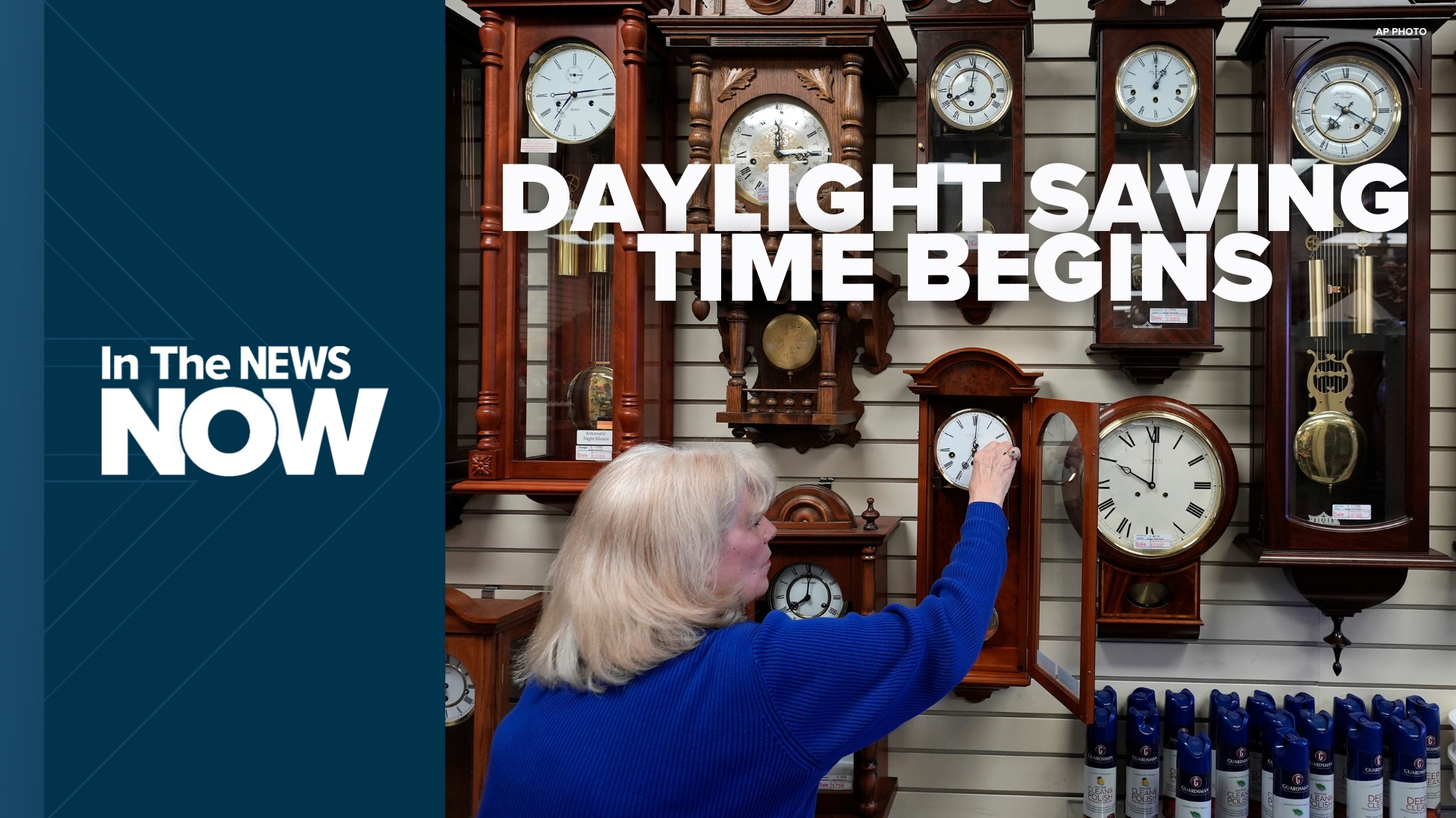 Daylight saving time 2025: Did the time change today? | wusa9.com