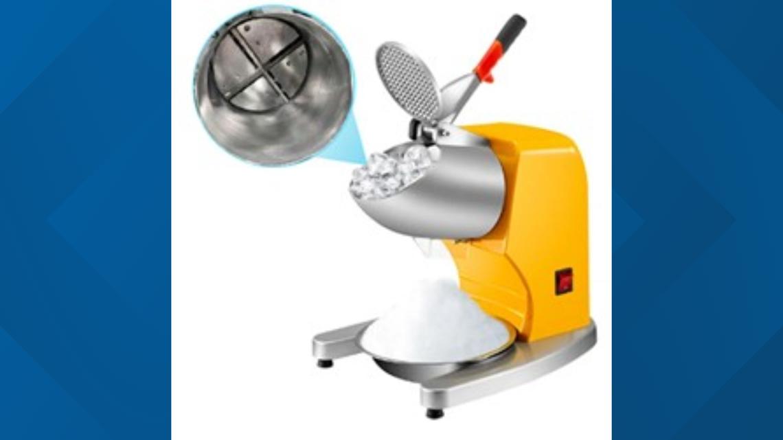 Ice crusher recalled over potential fire hazard | wusa9.com