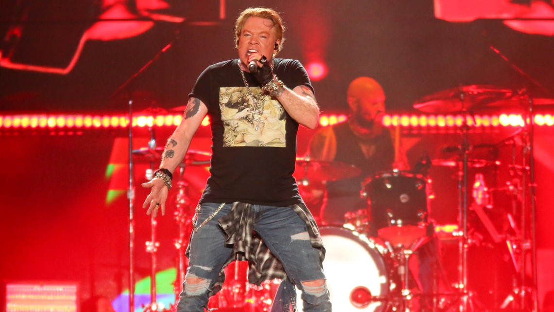 Axl Rose says he'll stop throwing mic after reported injury | wusa9.com