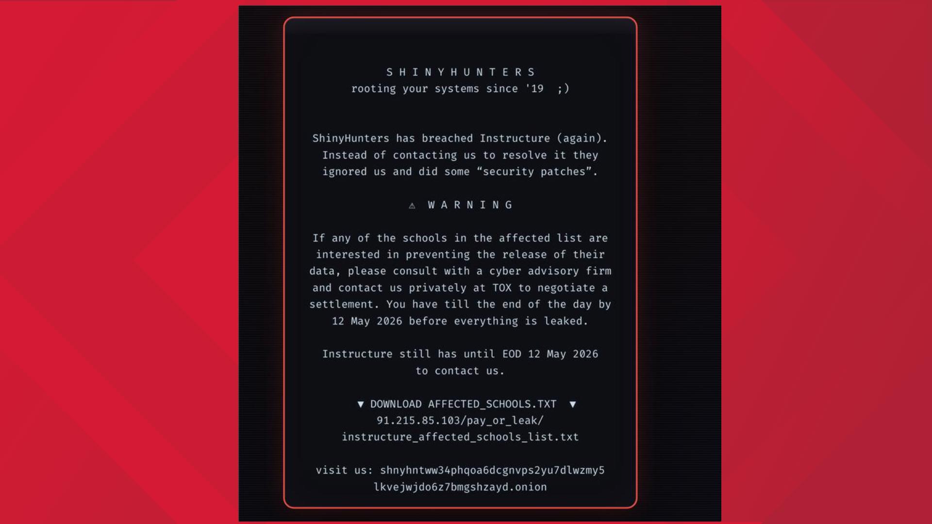 Canvas back online after system hack. Here's what happened | wusa9.com