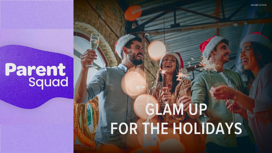 Parent Squad | Glam up for the holidays, gift wrapping hacks | wusa9.com