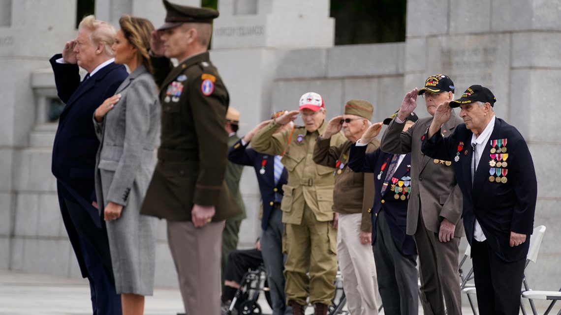 WWII veterans to join Trump at V-E Day ceremony in DC | wusa9.com