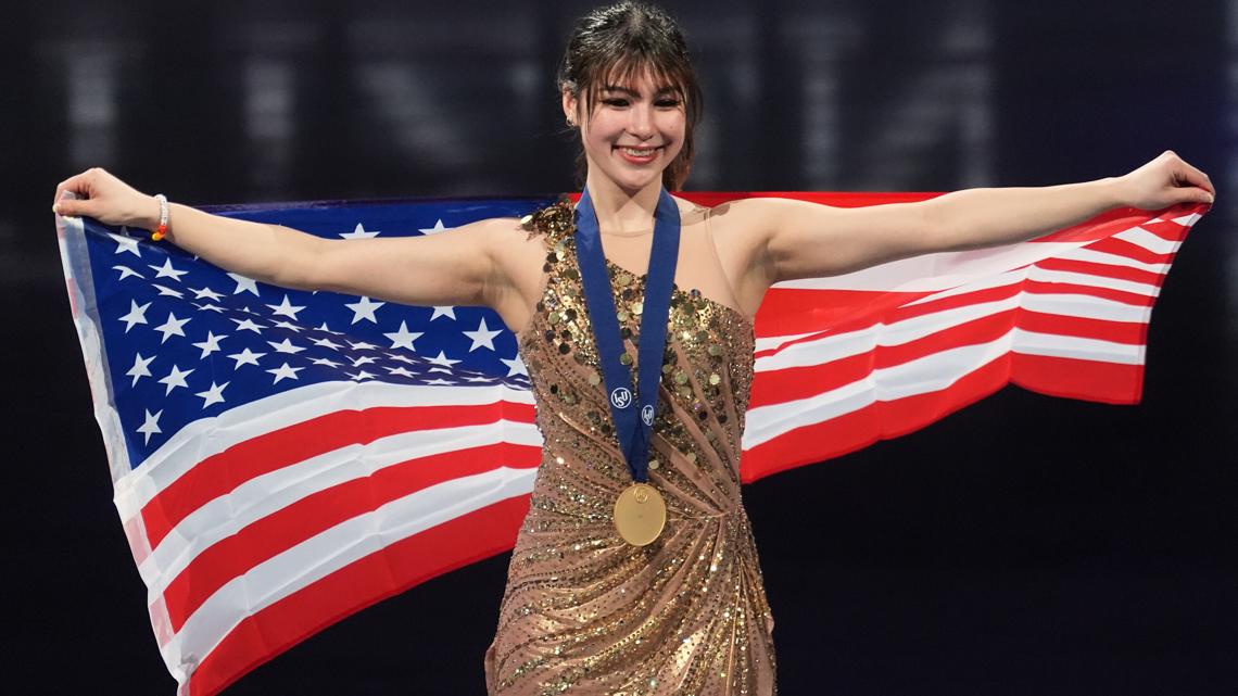 Alysa Liu wins women’s figure skating world championship | wusa9.com