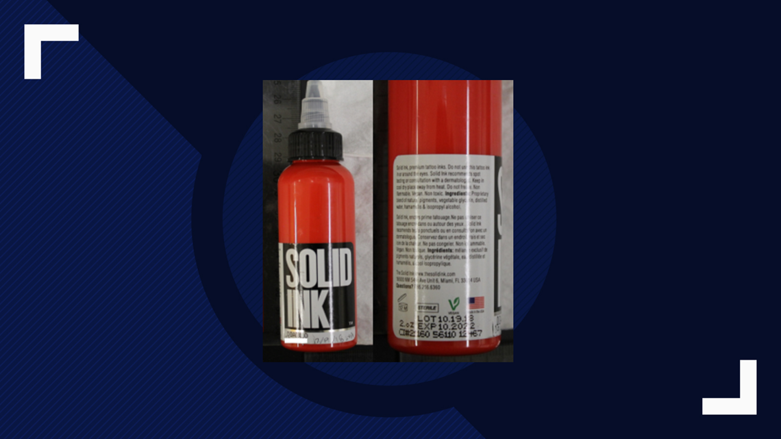 Tattoo ink recalled over bacteria contamination | wusa9.com