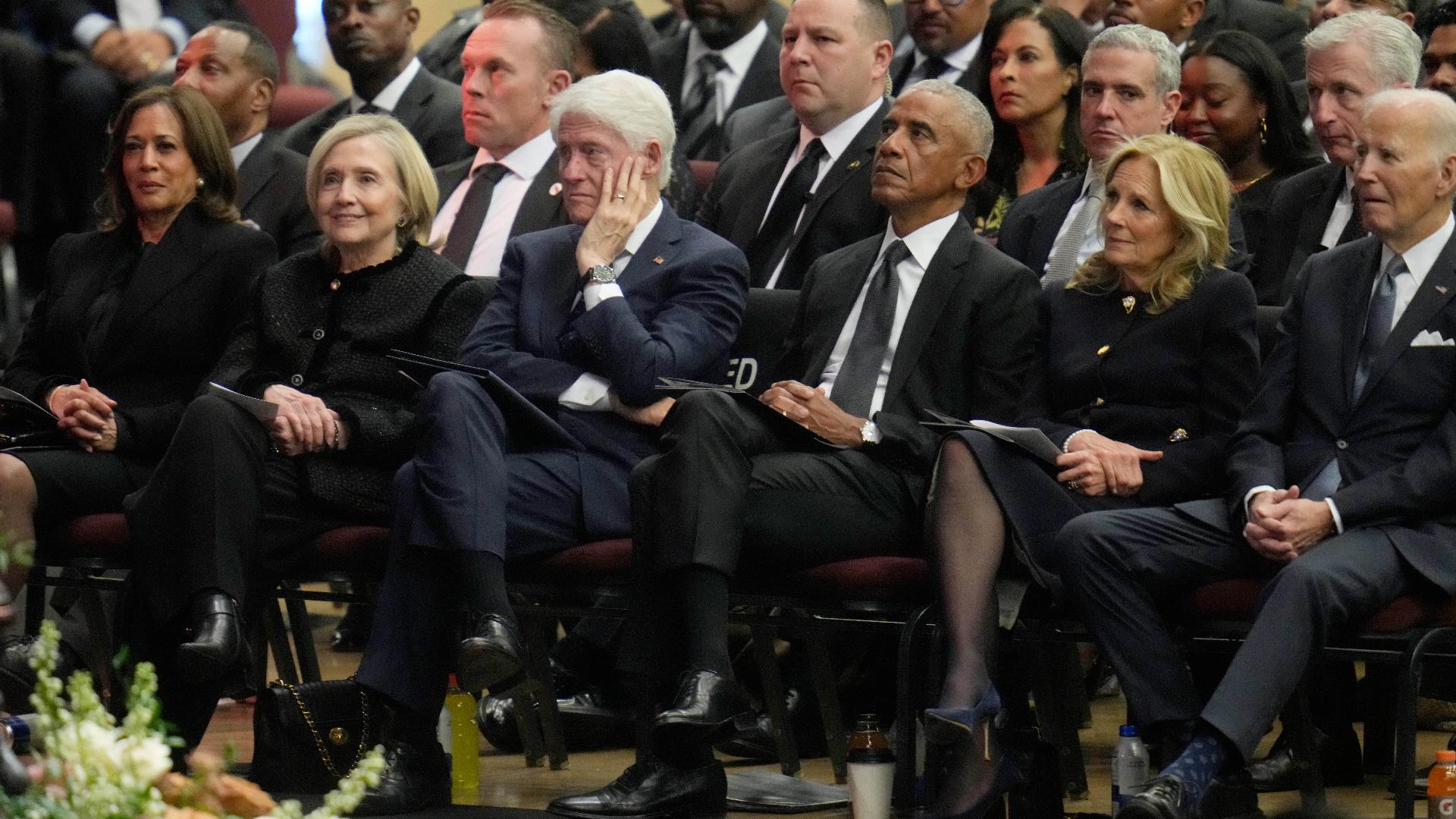 Celebration of life for Jesse Jackson draws former presidents and ...