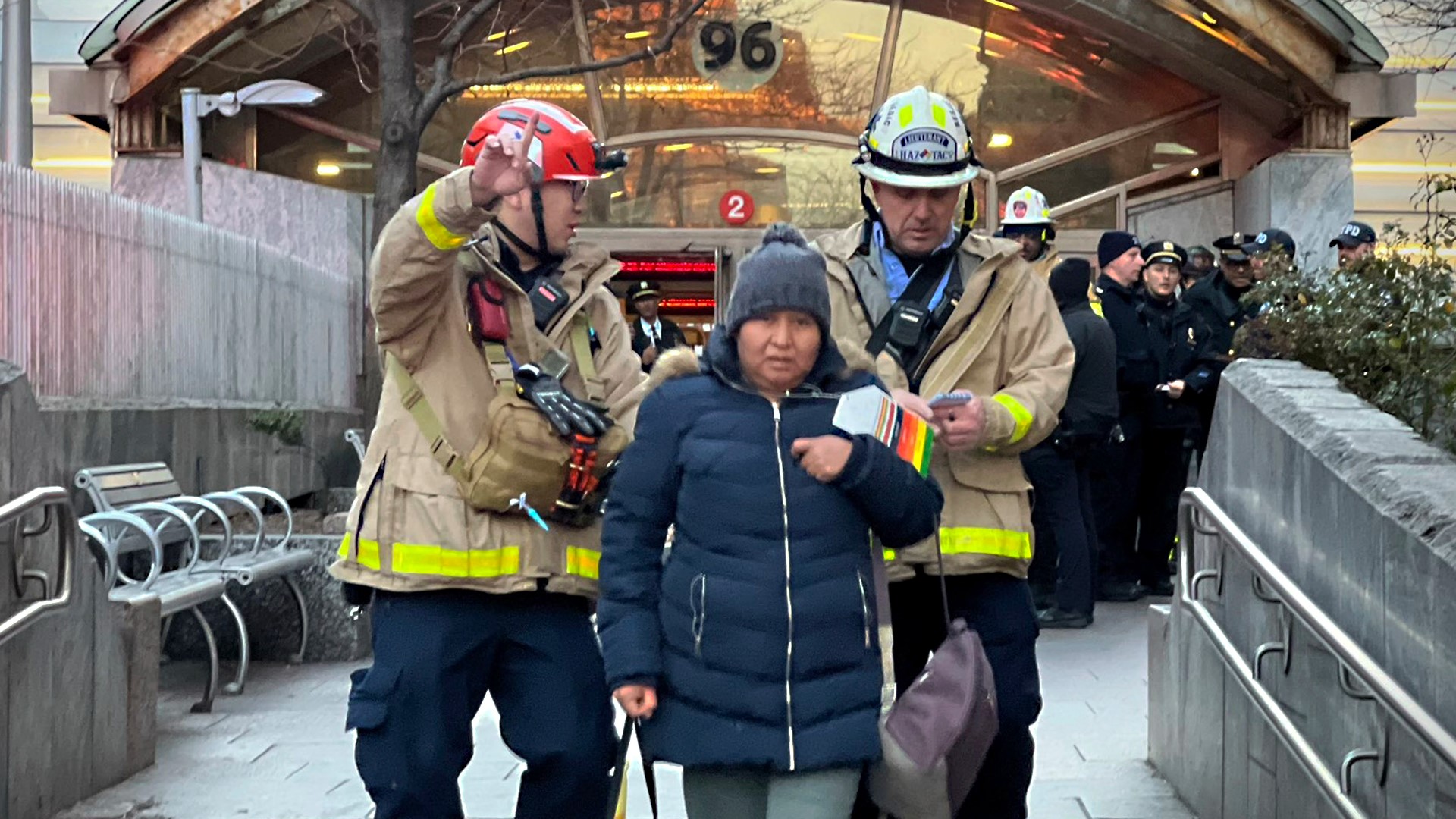 New York City subway train derails, collides with another train | wusa9.com