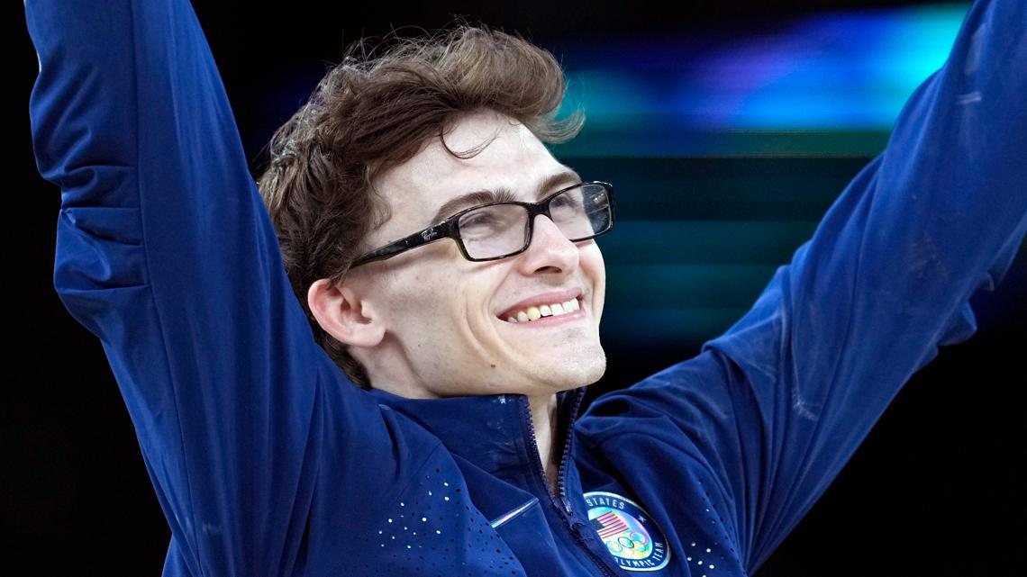 Stephen Nedoroscik leans into newfound Olympics fame, memes | wusa9.com