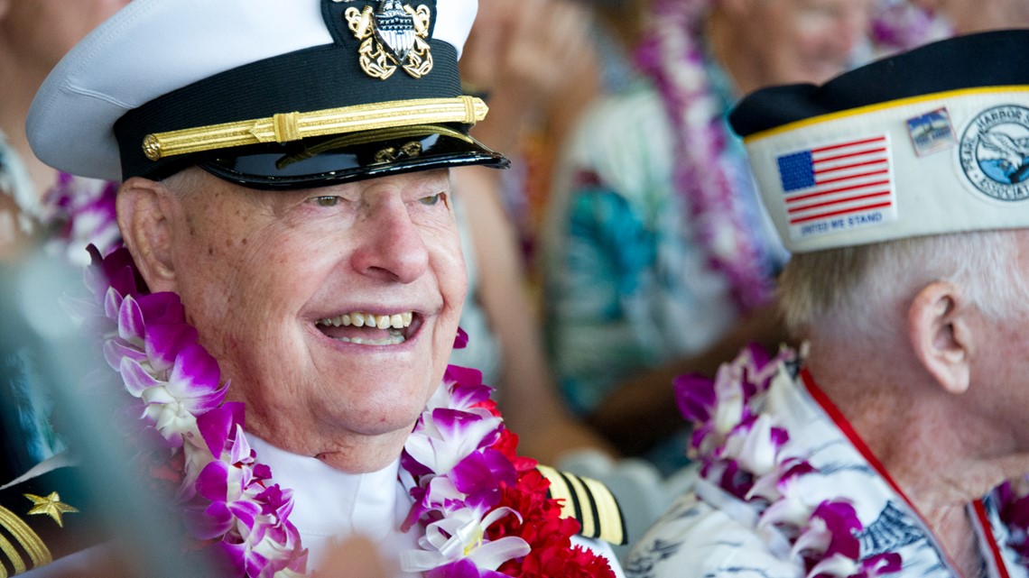 Last living survivor on USS Arizona during bombing dies at 102 | wusa9.com