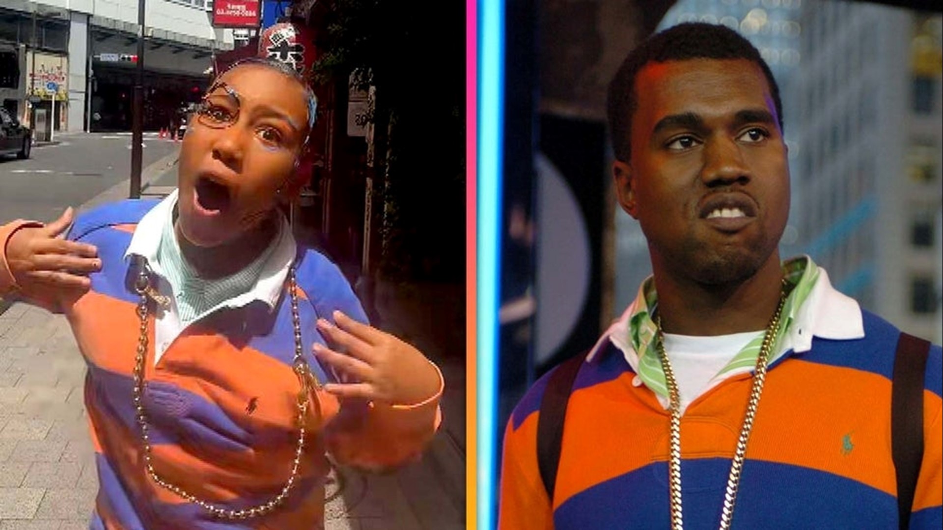 North West Raps in Dad Kanye West's 'Talking/Once Again' Music Video ...
