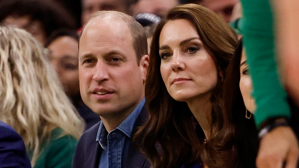 Kate Middleton and Prince William Attend Boston Celtics Game During U.S ...