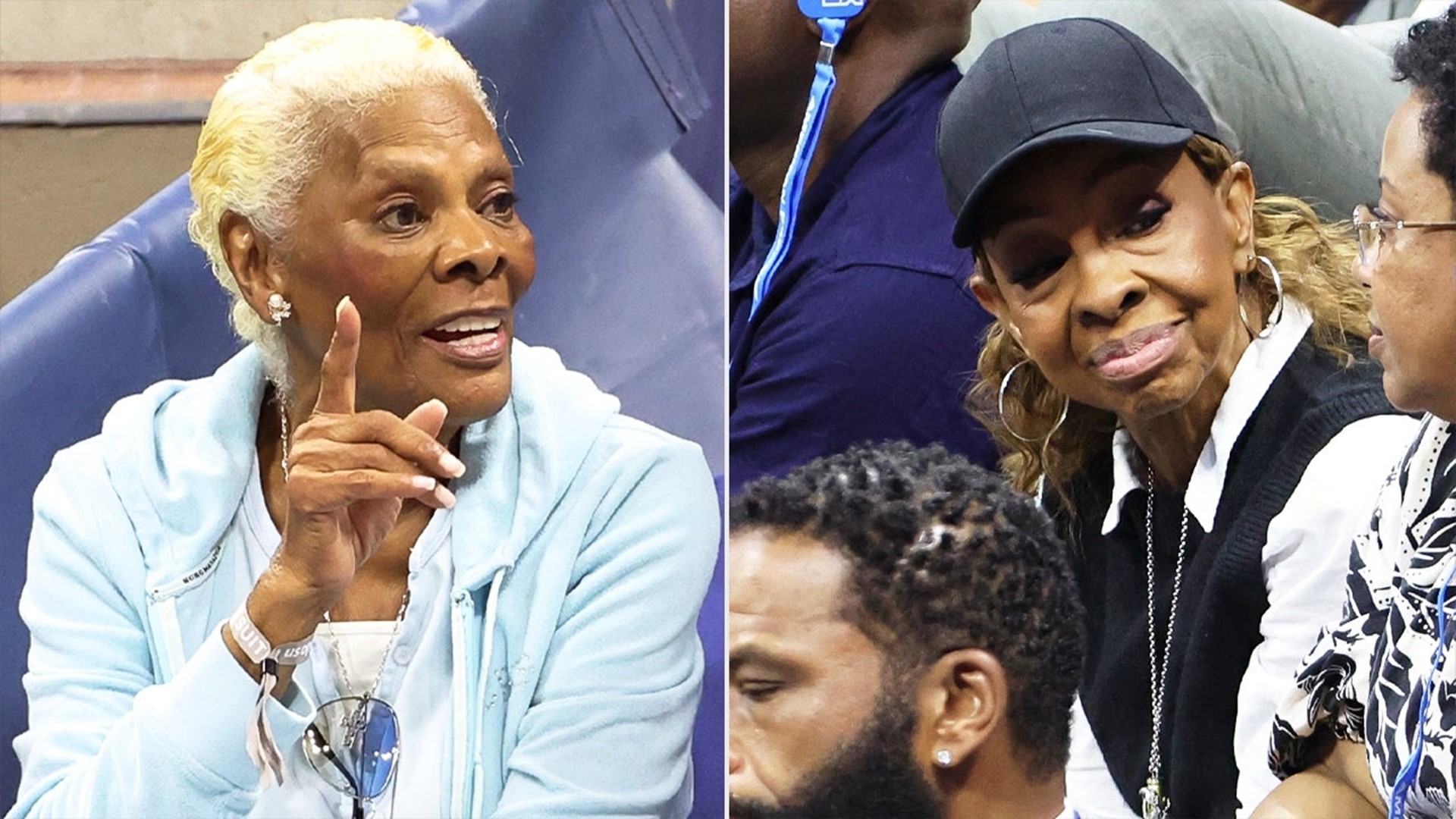 Dionne Warwick Misidentified as Gladys Knight at U.S. Open — See Their ...