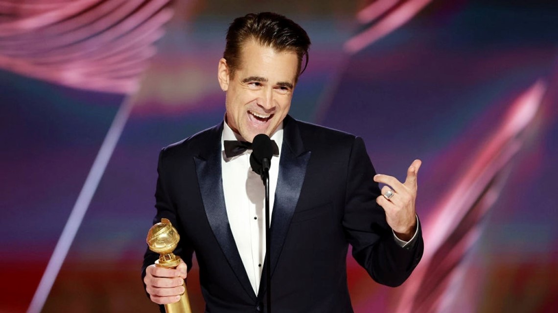 Colin Farrell Moonlights as Stand-Up Comic After Best Actor Win at ...