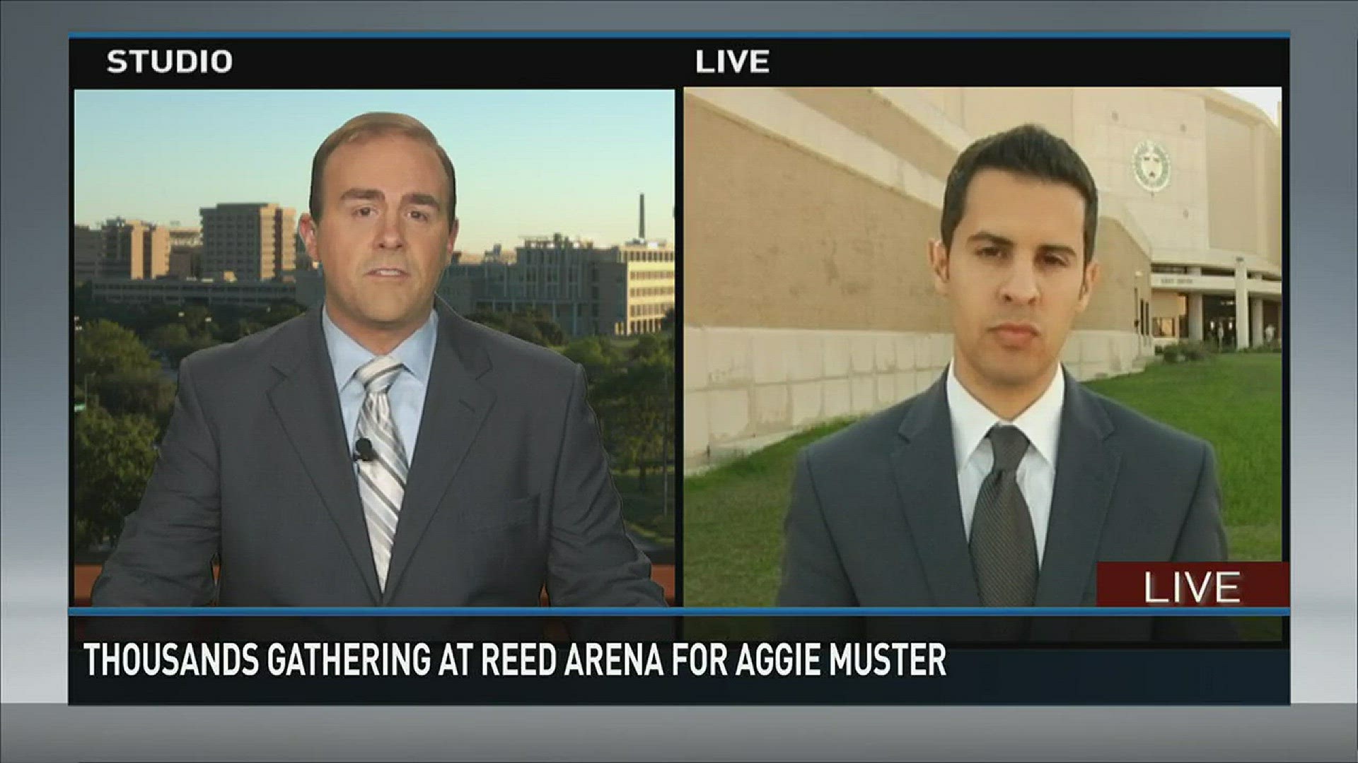 Thousands pack A&M's Reed Arena to remember lost loved ones at Aggie ...
