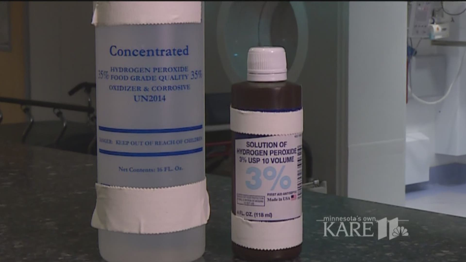 Doctors warn of potent peroxide risk | wusa9.com