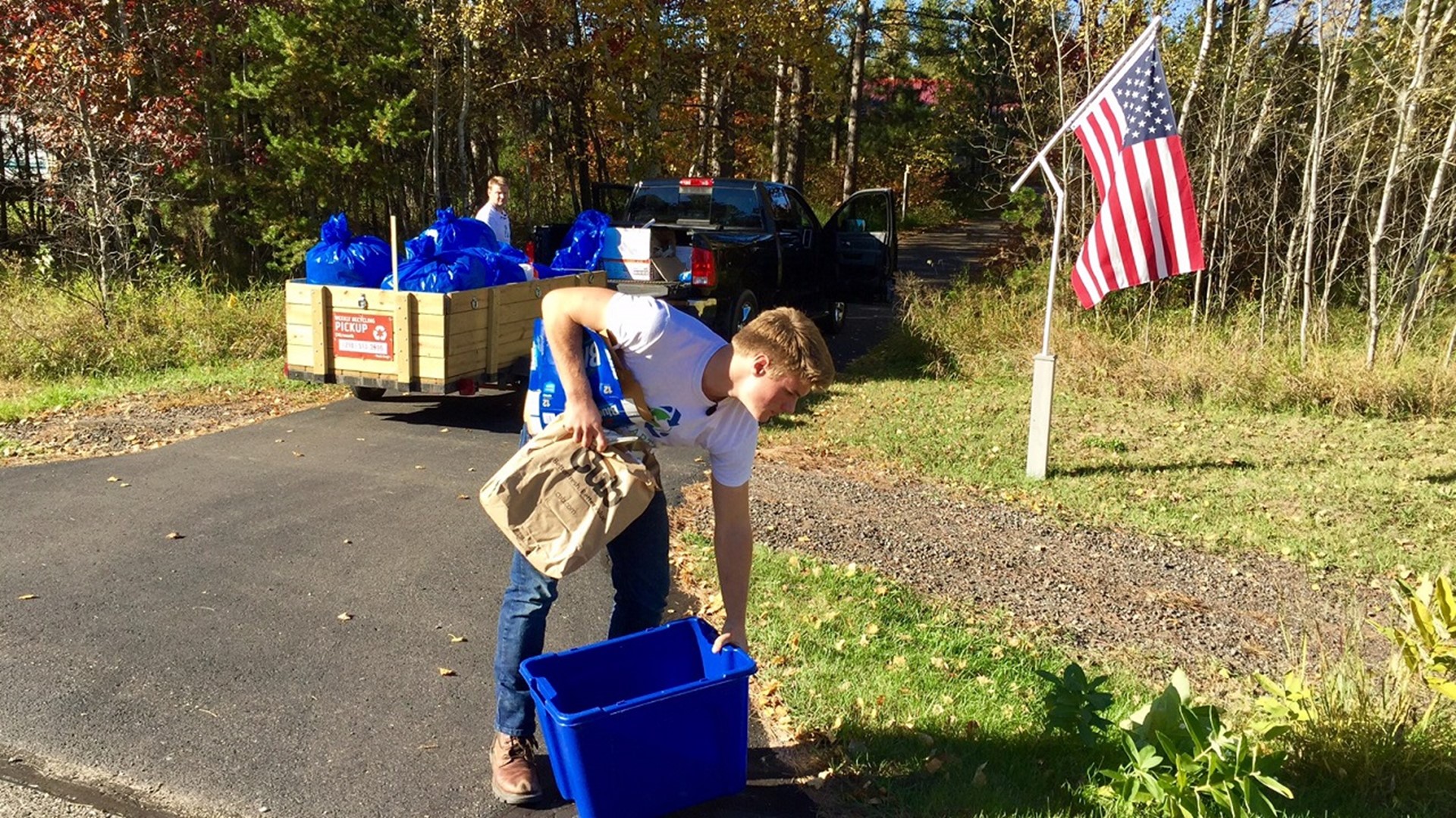16-year-old gives town curbside recycling | wusa9.com