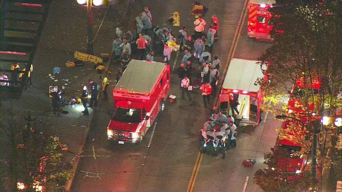 5 people shot, 2 seriously injured in downtown Seattle shooting | wusa9.com