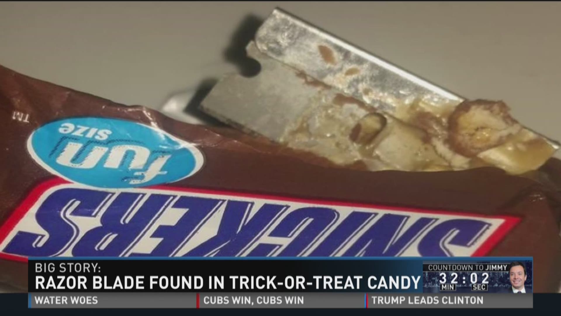 Mesa family: We found found a razor in children's Halloween candy ...