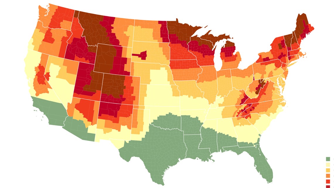 Fall foliage prediction map 2020: See when colors will peak | wusa9.com