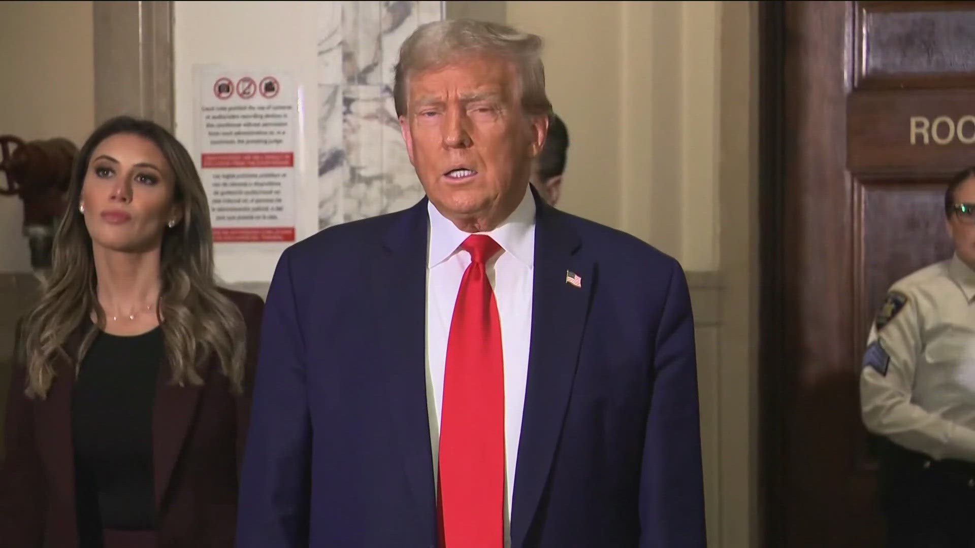 Trump Warned To Keep Voice Down During Fraud Trial
