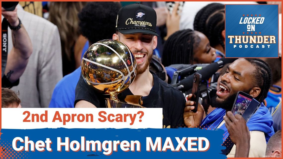 OKC Thunder MAX Chet Holmgren! How scary is the apron? Thunder Should ...