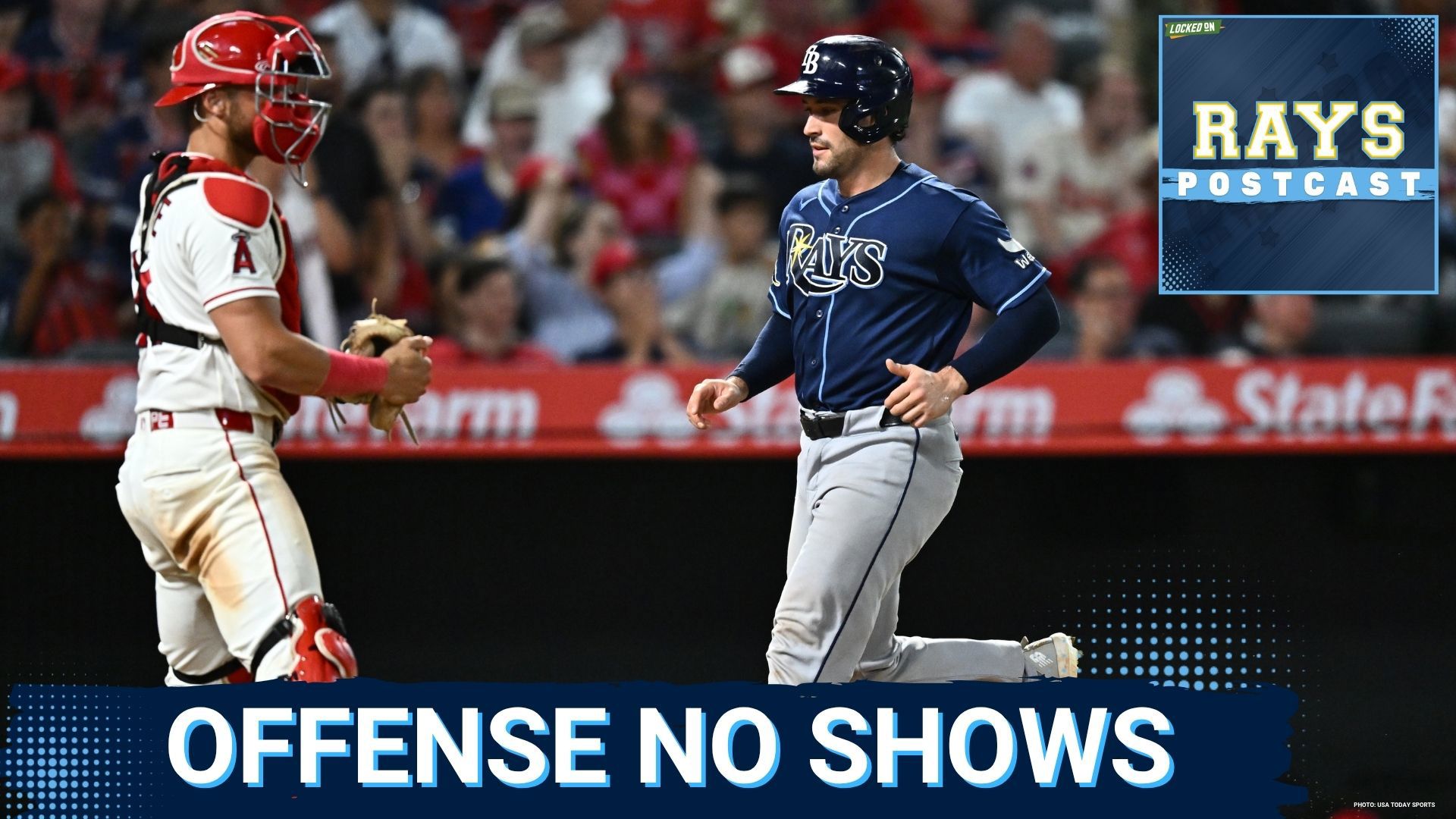 RAYS POSTCAST: The Tampa Bay Rays get DISMANTLED by the Los Angeles ...