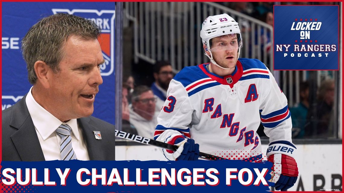 Mike Sullivan challenges Adam Fox!! Blake Wheeler returns to Rangers ...