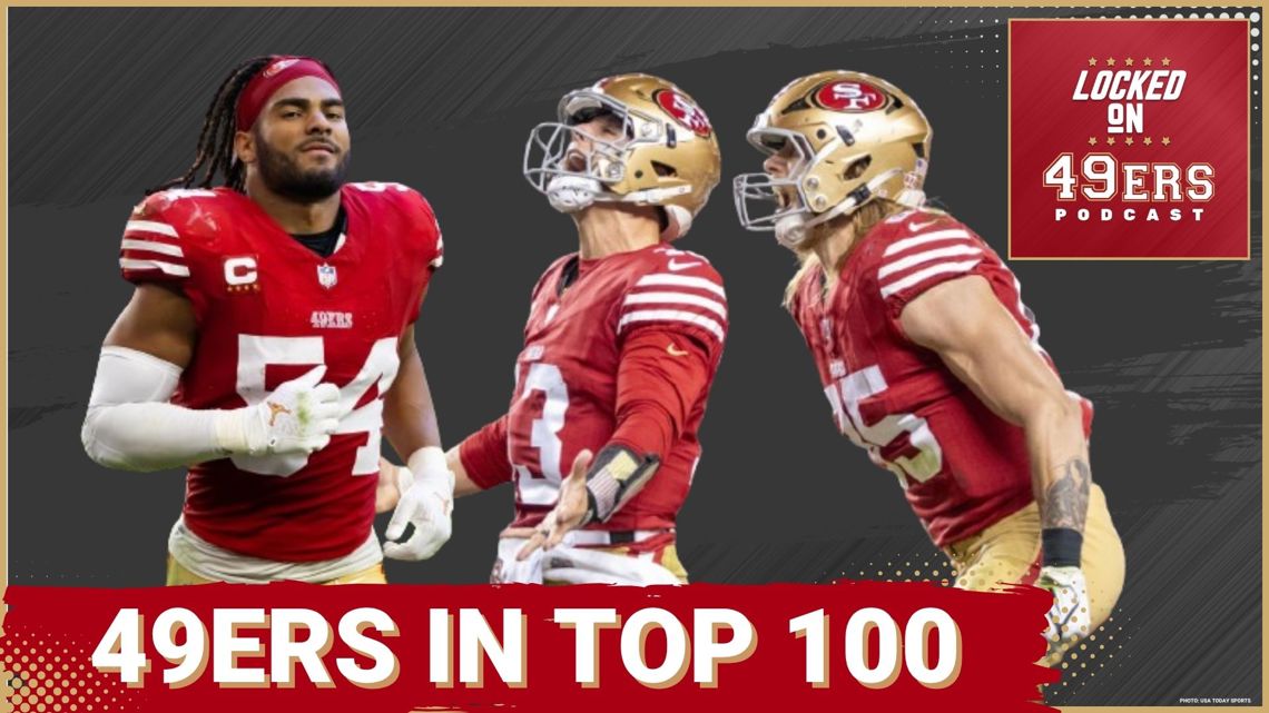 Five 49ers Make Top 100 // Brock Purdy Snubbed | wusa9.com