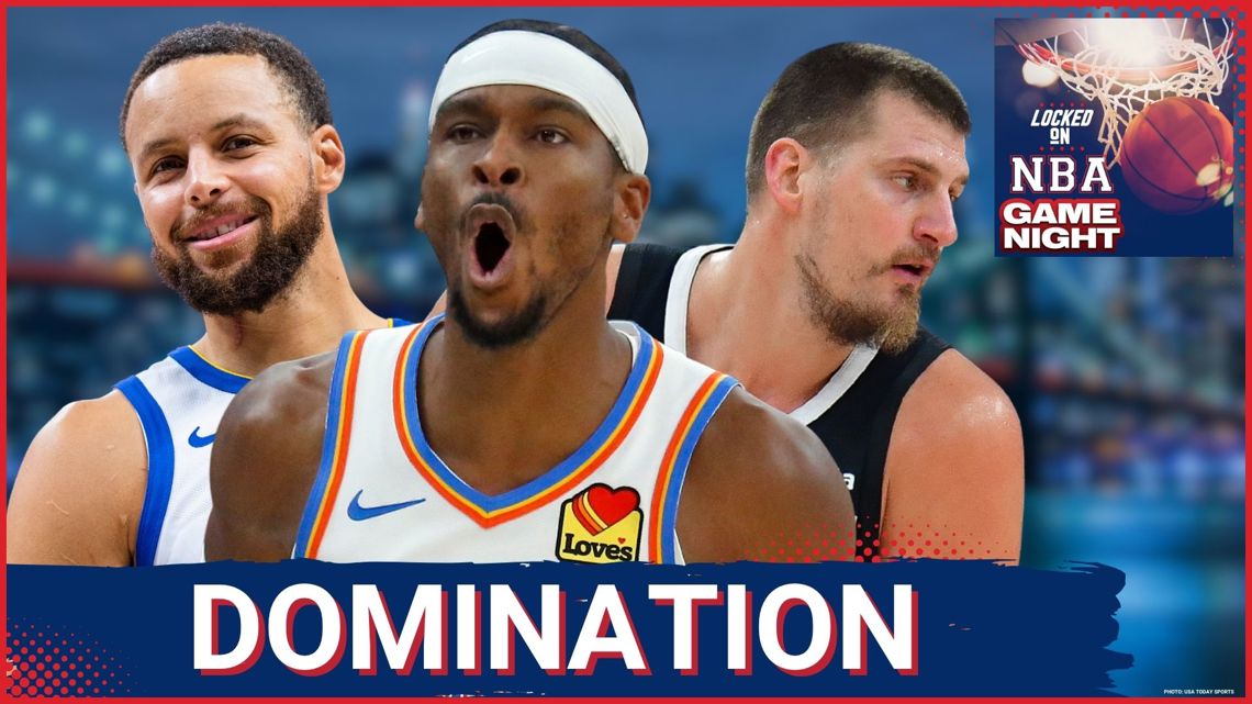 REACTION: Thunder DEFENSE Dismantles Lakers | Steph Curry & Nikola ...