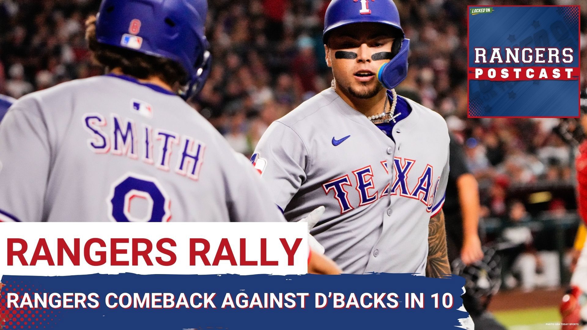 The red-hot Rangers came back to beat the D'Backs in extra innings ...