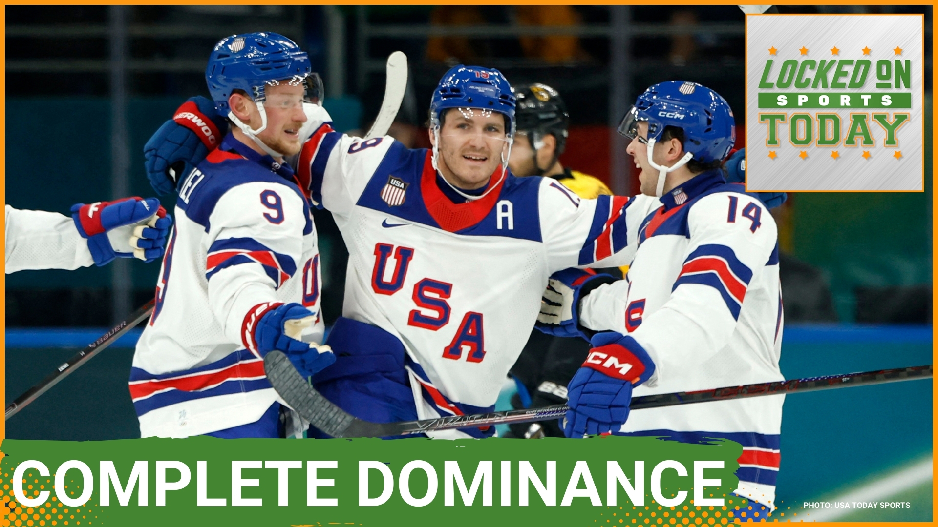 Team USA Men's Hockey Continues to DOMINATE the Winter Olympics ...