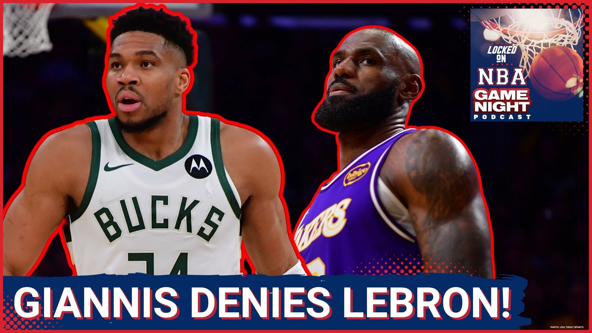 Giannis Antetokounmpo STUFFS LeBron James as Bucks survive Lakers ...