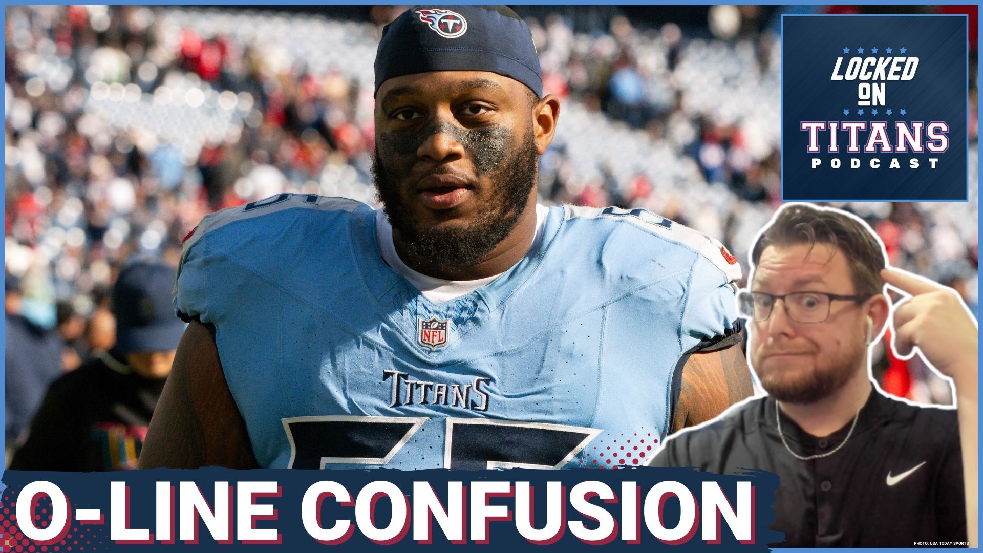 Tennessee Titans OFFENSIVE LINE CONFUSION: Dan Moore, JC Latham are ...