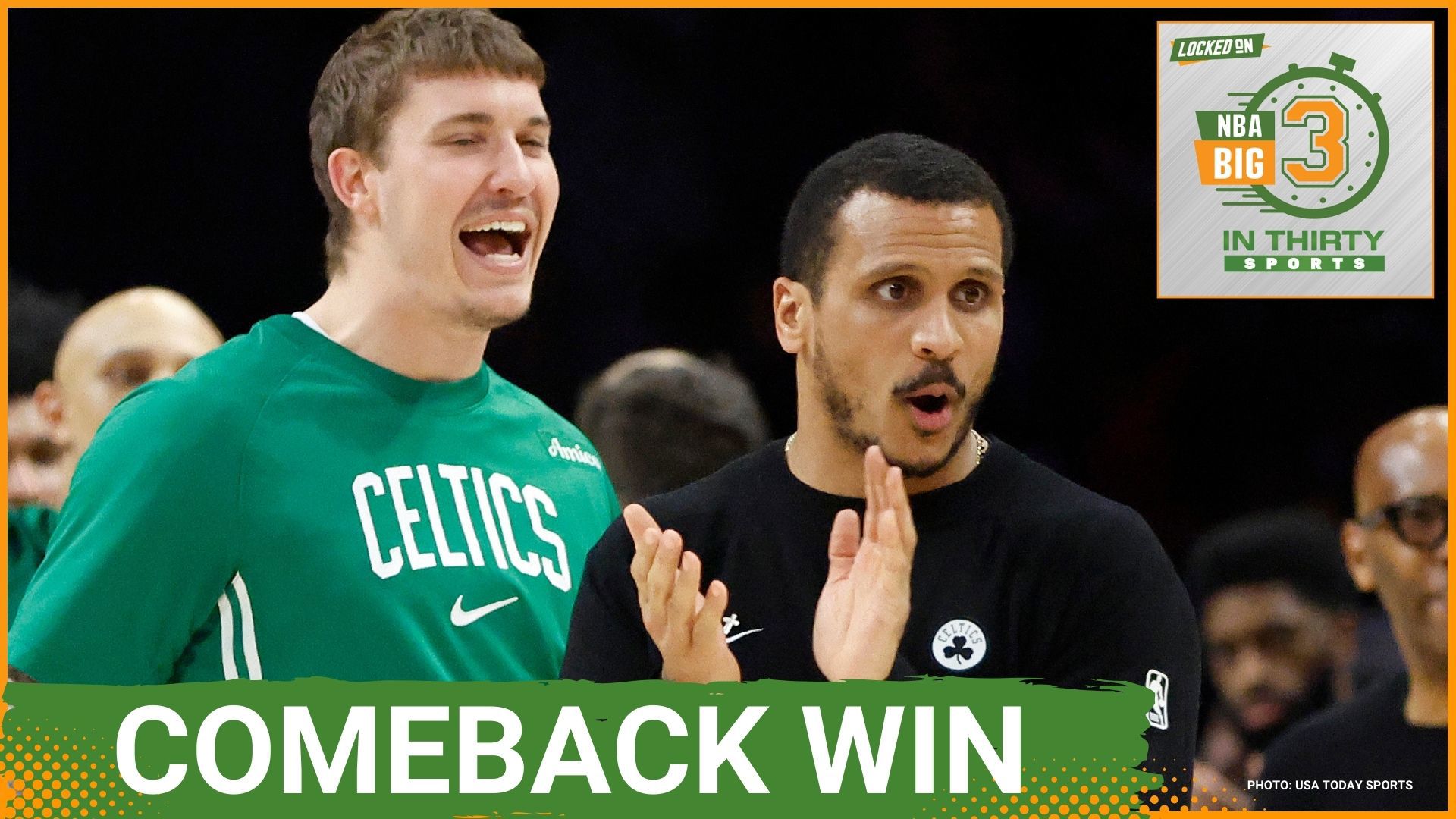 Celtics Make COMEBACK In 4th Quarter To Beat The Heat | The Big 3 in 30 ...