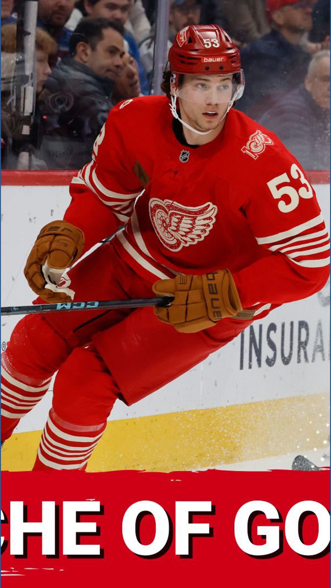 Red Wings face an AVALANCHE of goals, as Detroit is shutout against ...